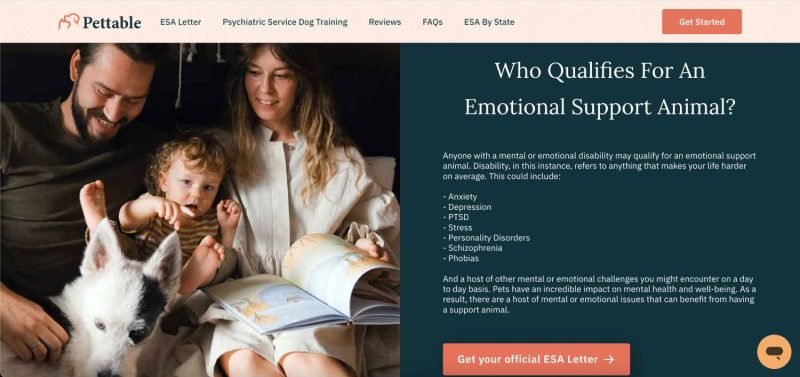 Pettable ESA Letter Review 2026: A Legitimate Way To Keep Fido Living ...