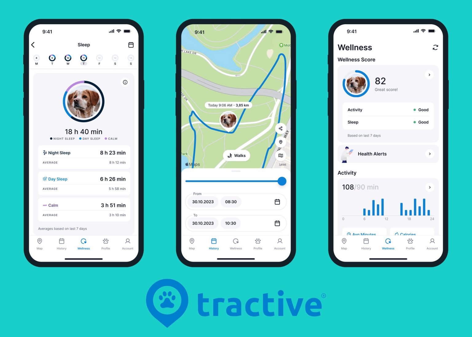 Tractive Unveils Next-Generation Dog Tracker with Health and Behavior ...